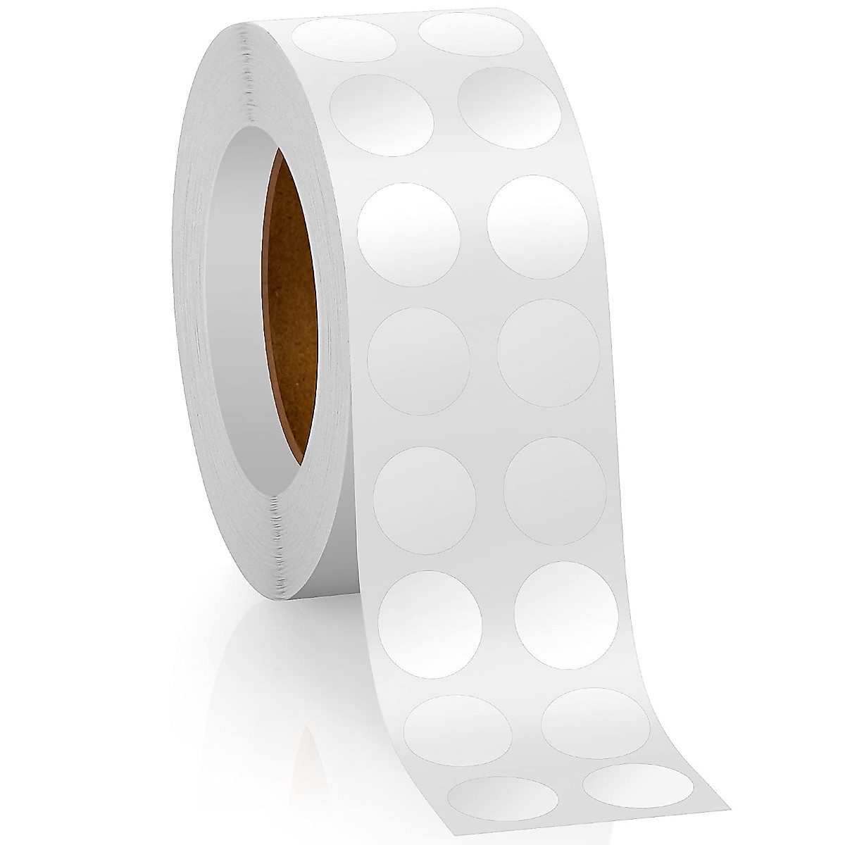 3000 Pcs Clear Circle Stickers Clear Round Stickers Adhesive Clear Sticker Envelope Mail Seal Stickers Gloss Round Tape Stickers for Small Business Products Packaging (1 Inch in Wide)