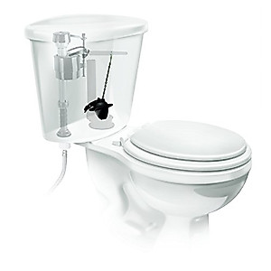 Fluidmaster 500 2-Inch Universal Solid Frame Toilet Flapper, For 3.5 Or More GPF Toilets
