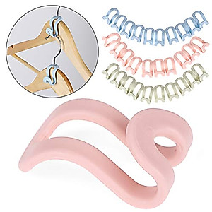 5/10/15Pcs Mini Non-Slip Clothes Hangers, Home Laundry Storage Hangers Holder Organizer Hooks Set