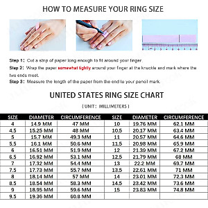 JAJAFOOK Stainless Steel Tarot Numerology Angel Number Ring, 000,111,222,333,444,555,666,777，888,999 Mysterious Tarot Numerology Ring for Women-Gold 333