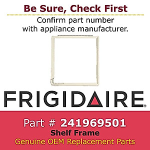 Frigidaire 241969501 Shelf Frame Without Glass Refrigerator