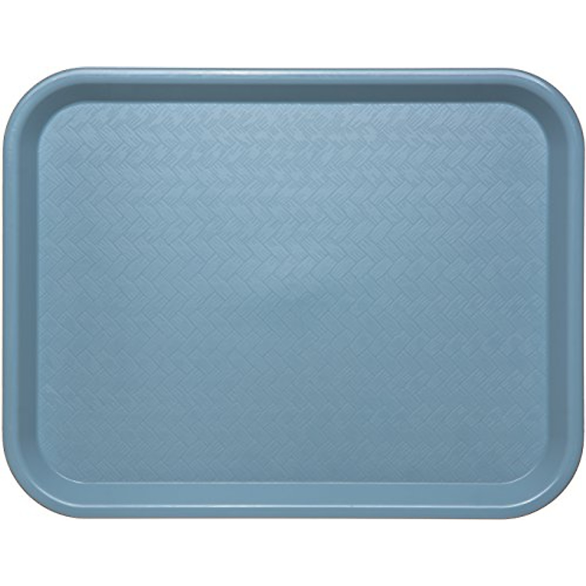 Carlisle FoodService Products CT101459 Café Standard Cafeteria / Fast Food Tray, 10" x 14", Slate Blue