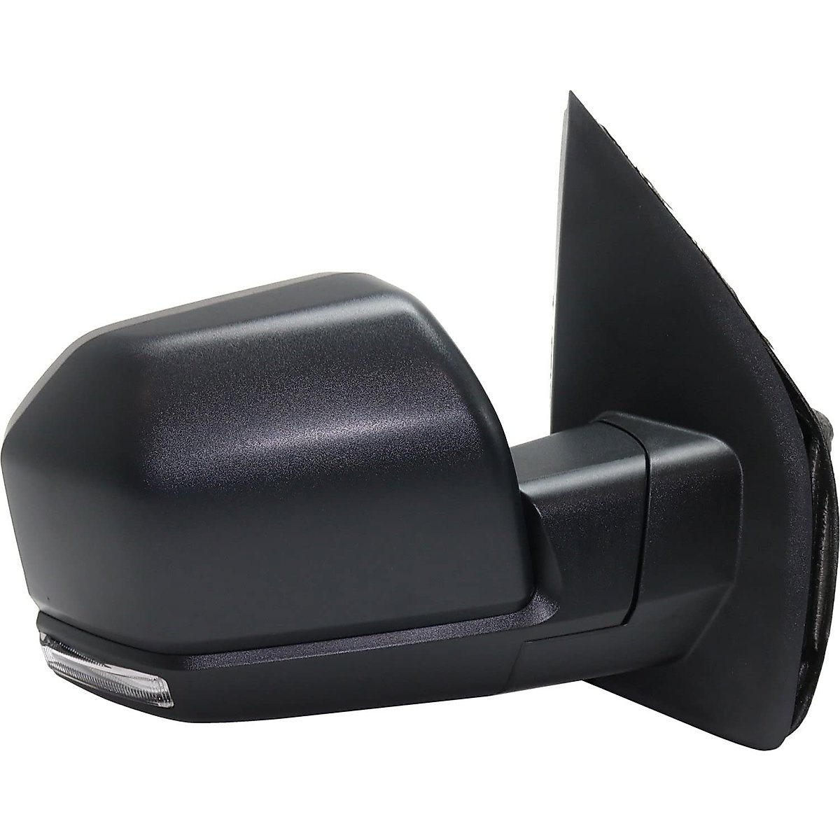 Kool Vue Driver & Passenger Side Power Heated Mirrors for Ford F-150 2015-2019 Power Fold With Signal Light, Blind Spot Monitor; without Memory Textured w/o 360-Degree Cam