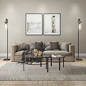 Henn&Hart Round Nested Coffee Table in Blackened Bronze, Coffee Table coffee tables for living room, studio apartment essentials