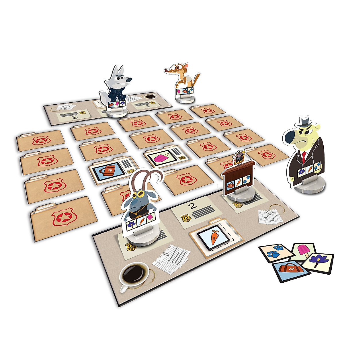 Zootopia Zoo Clues Board Game