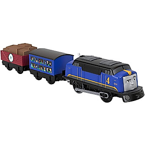 Thomas & Friends TrackMaster Gustavo, motorized toy train engine for toddlers and preschoolers ages 3 years & older