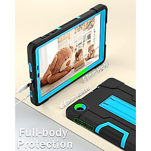 WESOROL Case for TCL Tab 8 LE Case,TCL Tab 8 LE Tablet Case with Kickstand,Rugged Military Grade Shockproof Kids Case for TCL Tab 8LE 9137W / TCL Tab 8 WiFi 9132X