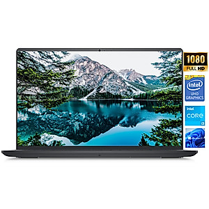 Dell Inspiron 3000 Business Laptop, 15.6''FHD Display, 11th Gen Intel Core i3-1115G4, Windows 11 Home, 16GB RAM, 1TB HDD, Carbon Black, HDMI, Wi-Fi, Intel UHD Graphics, Bluetooth, Long Battery Life