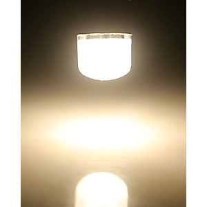 GE 44 47 755 756 1893 1895 1847 Bulb BA9S DC/AC 6.3V 6V Bayonet Led Bulb for Pinball Led Bulbs Pinball Machine Light Bulb Lamp, Pack of 10 (Warm White)