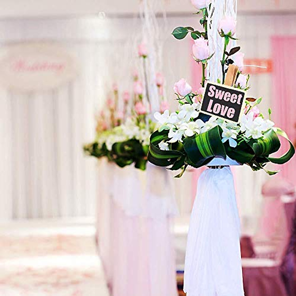 40Pcs 2.36 x 1.58 Inch Wood Mini Chalkboard Clips Wooden Blackboard Clips Photo Price Chalk Board Message Board Tag Signs with Pegs for Memo,Note Taking,Food Label,Wedding Table Number Place Card