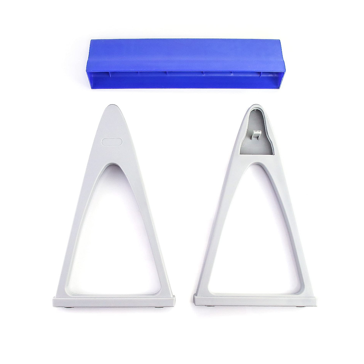 QWORK Lab Linear Pipettor Stand, Plastic Polymer Pipettor Holder Micropipette Rack Hold Up to 6 Micropipettes