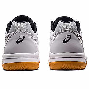 ASICS Men's Gel-RENMA Pickleball Shoes, 10.5, White/Black