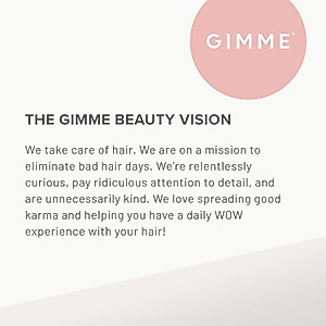 Gimme Beauty - Fine Hair Ties - No Damage Hair Bands - Neutral - Seamless Microfiber Elastics - Hair Accessories With All Day Hold - No Snagging, Dents, or Breakage Hair Tie Pack (9 count)