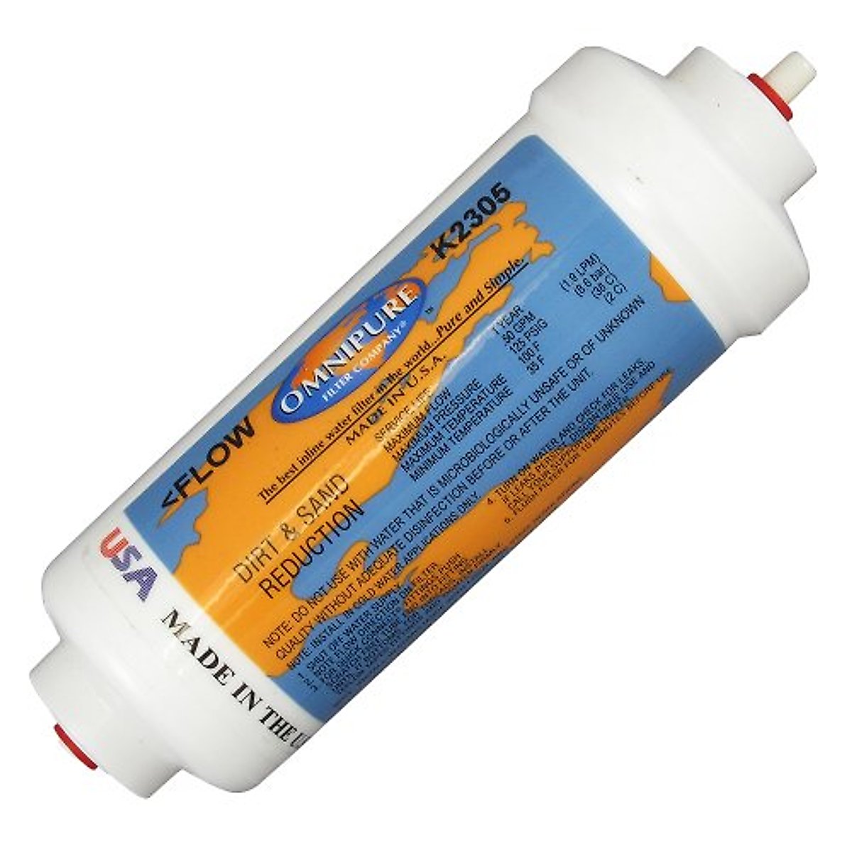 OMNIPURE K2305 JJ Sediment Water Filter Cartridge