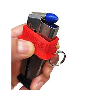 S&W M&P 9 Shield EZ Speed Loader, Quickie Loader by Hilljak (Red)