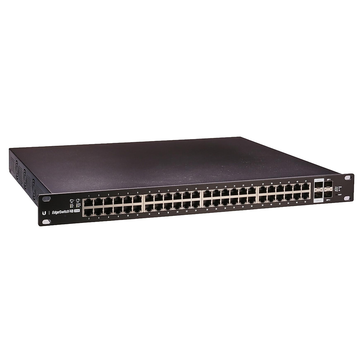 Ubiquiti EdgeSwitch ES-48-500W Managed PoE, Gigabit Switch with SFP,Power Method 100-240VAC/50-60 Hz, Universal Input,Black