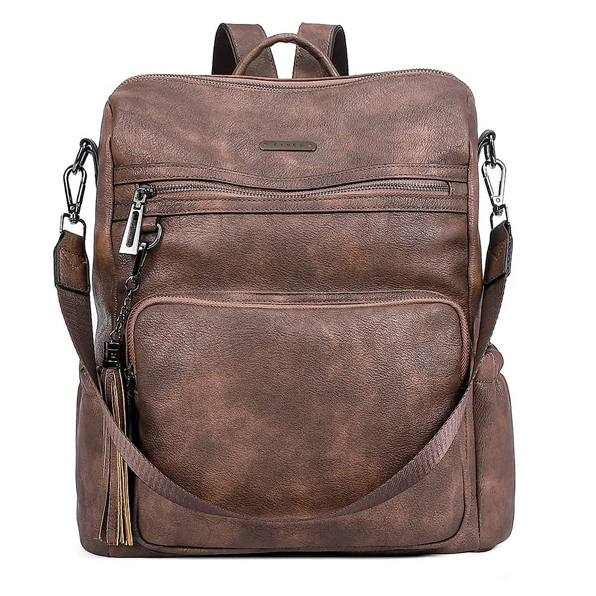 CLUCI Backpack Purse + Small Belt Bag for Women