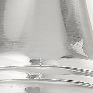 Amazon Basics Modern Towel Bathroom Bar, Satin Nickel, 24 Inch