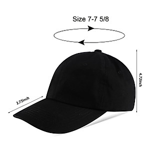 Leotruny Baseball Cap Satin Lined: Silk Lining Help Prevent Frizz Breakage - Sport Adjustable Hat for Women White