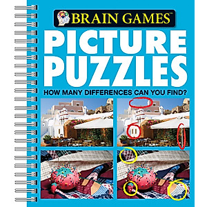 Brain Games - Picture Puzzles #4: How Many Differences Can You Find? (Volume 4)