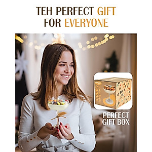 Taruzil Cute Martini Vanilla Candles Gifts for Women, Cereal Scented Candles Unique Gifts for Women Girl Friend Soy Wax Candles for Home Scented for Christmas, Mother's Day, Easter, Birthday