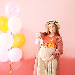 Little Cutie Citrus Maternity Sash Mom to Be & Daddy to Be Corsage Orange Clementine Flower Crown Pregnancy Sash Decoration Autumn Baby Shower Kit Party Favors Pregnancy Photo Prop Gift