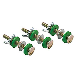 Plumb Pak, Gray/Green K830-16BX Universal Water Saving Tank Repair Kit for 2-Inch Flush Valve Toilets, Size