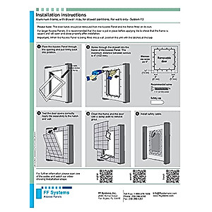 FF Systems | System F3 - Access Panel | Removable | Tile Application | 5/8" Drywall (12" X 12")