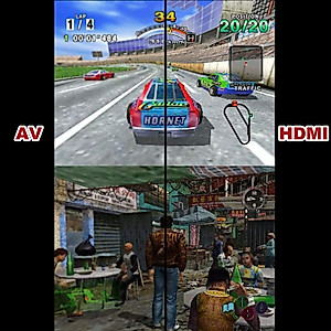 Sega Dreamcast to HDMI Converter, Supports 4:3/16:9 Switch, Plug and Play HDMI Converter for Sega Dreamcast, HD Link Cable for Sega Dreamcast(Sega DC)