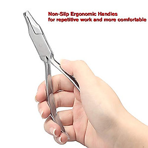 SPEEDWOX Adjusting Eyeglass Arms Frame Nose Pad Plier 6 Inches Eyeglasses Repairing Plier Stainless Steel Optical Hand Tool Eye Glasses Repair clamp