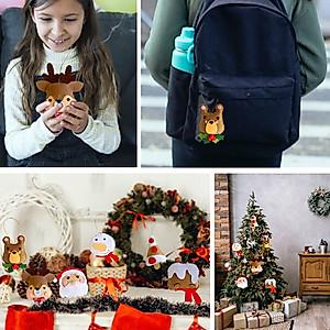 MOVEBO DIY Craft Sewing Kits for Christmas,Christmas Ornaments DIY Craft Kits for Kids (Christmas Ornaments DIY 3)