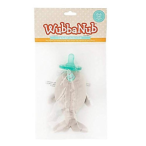 WubbaNub Infant Pacifier - Marnie Narwhal