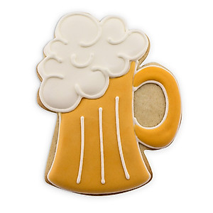 Beer Mug/Stein Cookie Cutter, 4.25" Made in USA by Ann Clark