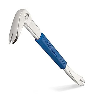 ESTWING Pro Claw Nail Puller - 9" Pry Bar with Forged Steel Construction & No-Slip Cushion Grip - PC210G