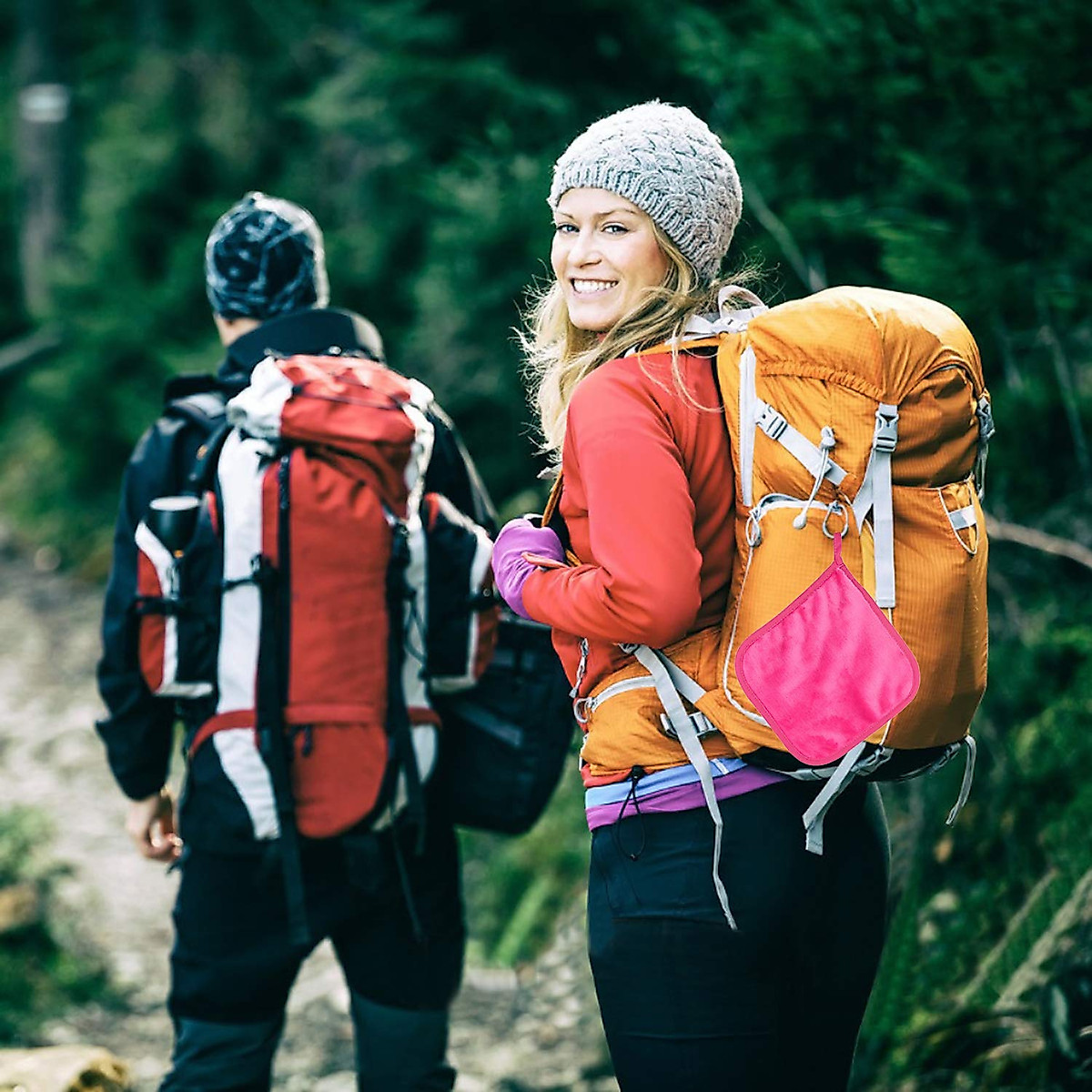 [4 Pack] Microfiber Fleece Makeup Remover Cloths (8x8 inch) for Face, Ultra Soft Chemical Free Reusable Facial Cleaning Towel for All Skin Types