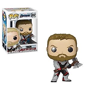 Funko Pop! Marvel : Avengers Endgame Thor Vinyl Figure with Collector Cards - Entertainment Earth Exclusive