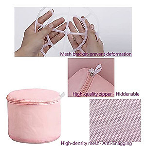 Mesh Laundry Bags with Four Combinations, Bra Lingerie Mesh Wash Bags for various Laundry Needs, Blouse and Underwear laundry bag( 4 pack)