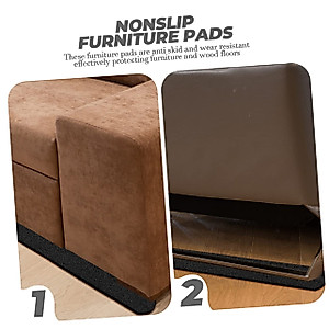 Veemoon 2pcs Couches Protectors Chairs Pad Marble Slip Couch Nonslip Sofa Anti-Skid Rail Scratch Floors Anti-Slip Grippers Non Carpet Floorboard Chair for Recliner Feet Floor Pads