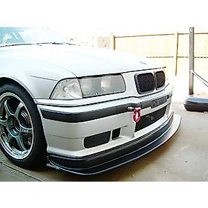 iJDMTOY Red Track Racing Style Tow Hook Ring Compatible with BMW 1 3 5 Series X5 X6 (E36 E39 E46 E90 E92, etc), Compatible with Mini Cooper (R52 R56 R57 R58 R59, etc)