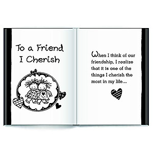Blue Mountain Arts Little Keepsake Book "Forever Friends" 4 x 3 in. Perfect Pocket-Sized Mini-Book—Christmas, Birthday, or “Just Because” Friendship Gift, by Marci & the Children of the Inner Light