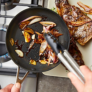 KitchenAid Hard Anodized Induction Nonstick Fry Pan/Skillet, 8.25 Inch, Matte Black