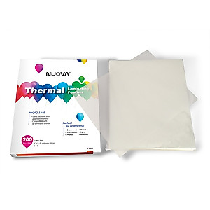 Nuova Premium Thermal Laminating Pouches, 9" x 11.5"/Letter Size/3 mil, 200 Pack (LP200H)