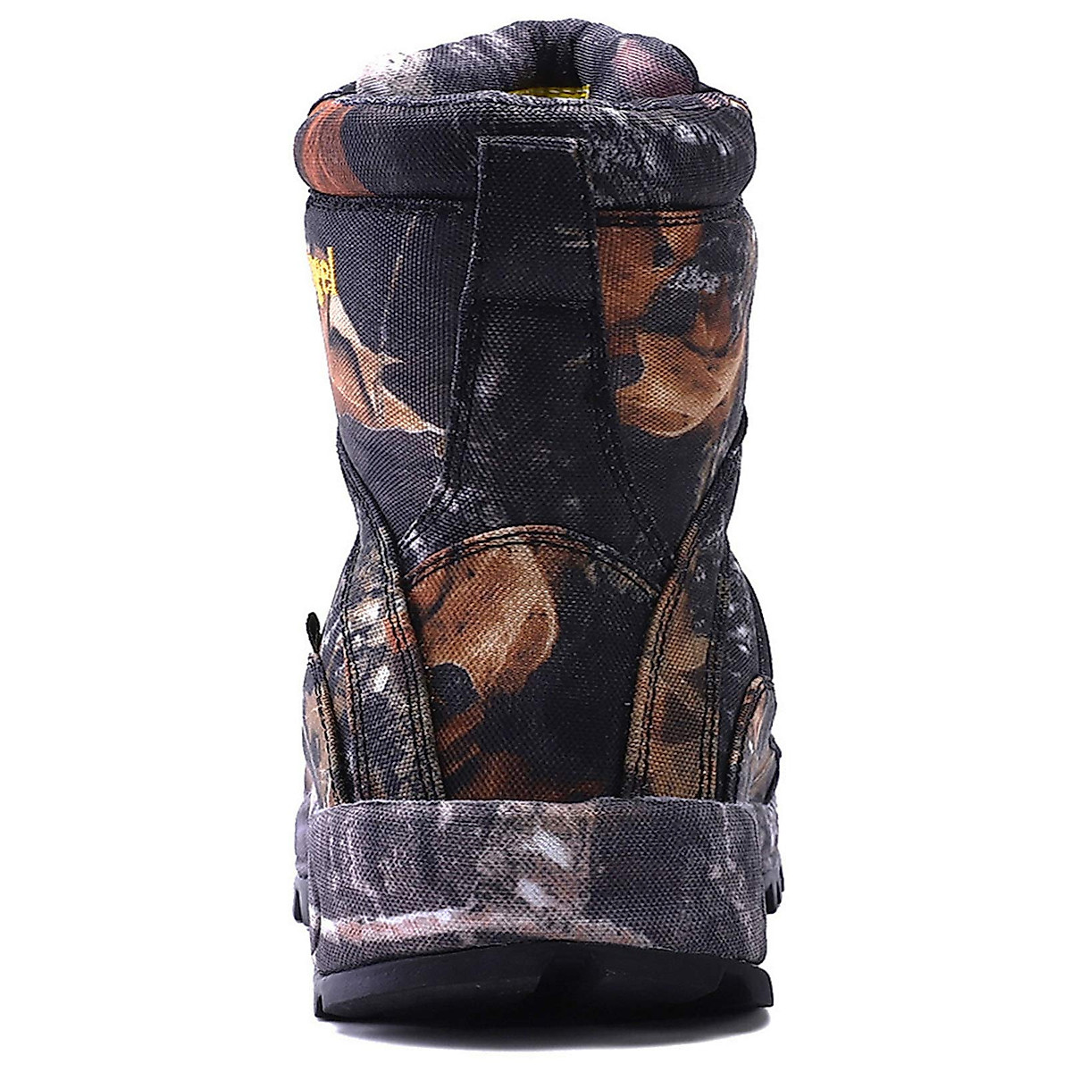 cungel Men's Hunting Boot 8-INCH Camouflage Timber Waterproof Hunter Shoes Forest Boots Jungle Anti-Slip Lightweight Breathable Durable Fishing Hiking Working Field Hunting(black camo,7.5)
