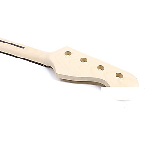 Electric Guitar Bass Neck 22 fret 34 Inch Maple Rosewood Fretboard Bolt On Heel 4 string
