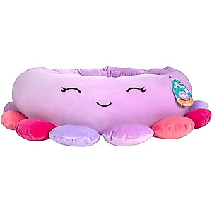 Squishmallows 24-Inch Beula Octopus Pet Bed - Medium Ultrasoft Official Squishmallows Plush Pet Bed