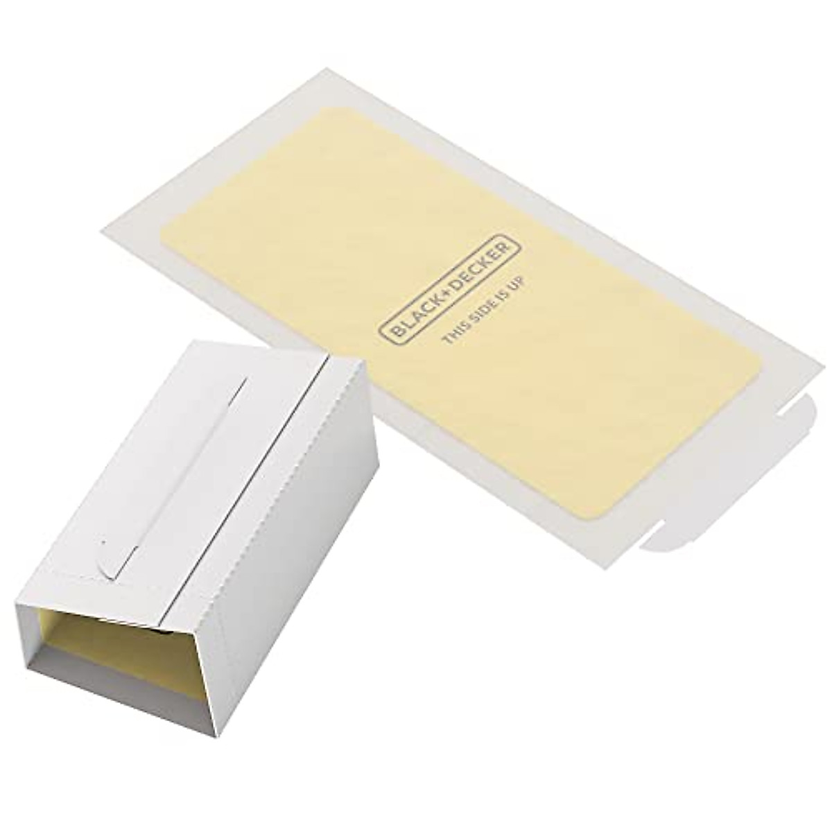 BLACK+DECKER Sticky Traps for Mouse & Insect- Pre-Baited Glue Traps- Glue Boards for Mice, Flies, Spiders, Cockroaches & Other Bugs- Eco Friendly, Odorless Attractant, 75 Pack