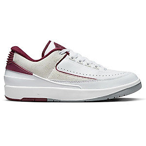 Jordan Men's 2 Retro Low Cherrywood White/Cherrywood Red (DV9956 103) - 10