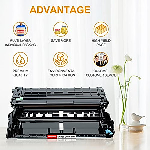 HenceBuy Compatible Drum Unit Replacement for Brother DR820 DR-820 DR 820 Brother HL-L6200DW MFC-L5850DW HLL6200DW HL-L6200DW MFC-L5900DW MFC-L5700DW HL-L5200DW MFC-L6800DW Printer (Drum Unit-1 Pack)