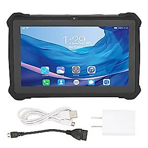 Kids Tablet 7in, Childrens Tablet for 10 2GB 32GB 5G WiFi Dual Band, IPS HD Toddler Tablet PC Dual Camera Dual Speakers Tablet 100‑240V (US Plug)