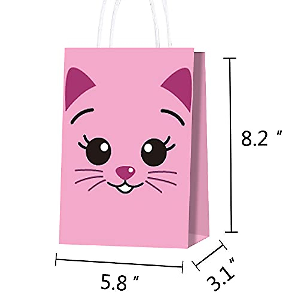 Yizeda 16 Pcs Blim Blim Paper Bags Party Gift Bags Blim Blim Birthday Gift Bags for Kids boy girl Birthday Party Decorations